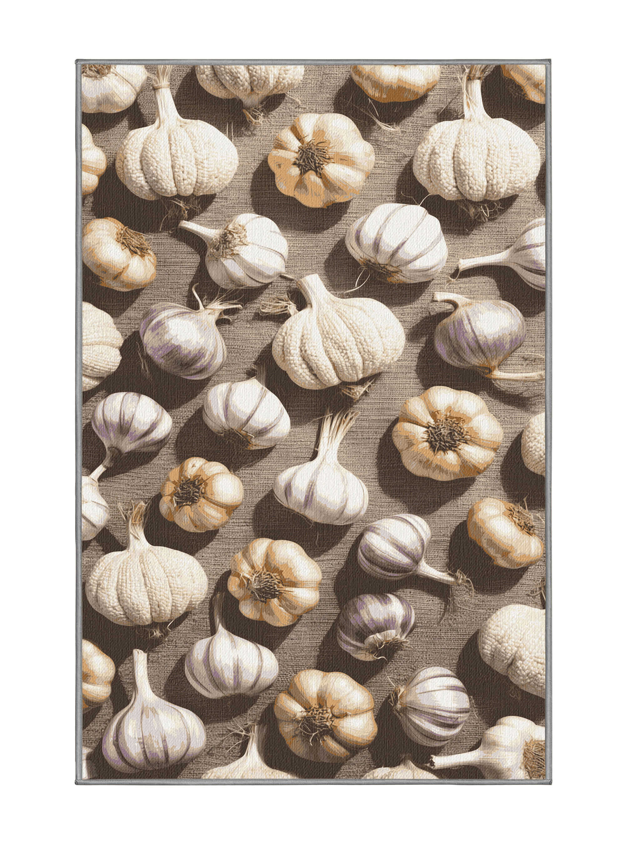 Dakota Fields Washable Garlic Vegetables Area Rug | Wayfair