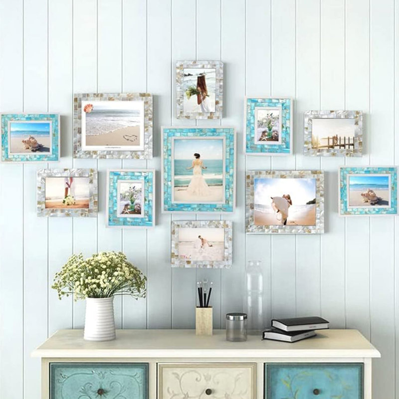 Everly Quinn Jencarlo Glass Picture Frame | Wayfair