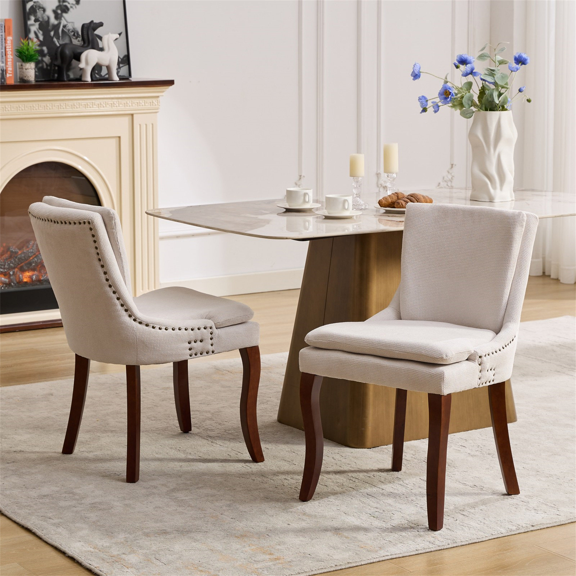 Lark Manor™ Modern Dining Chairs Set Of 2 | Wayfair
