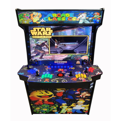 N2fun Mame/Hyperspin Classic Full Size Arcade Machine | Wayfair