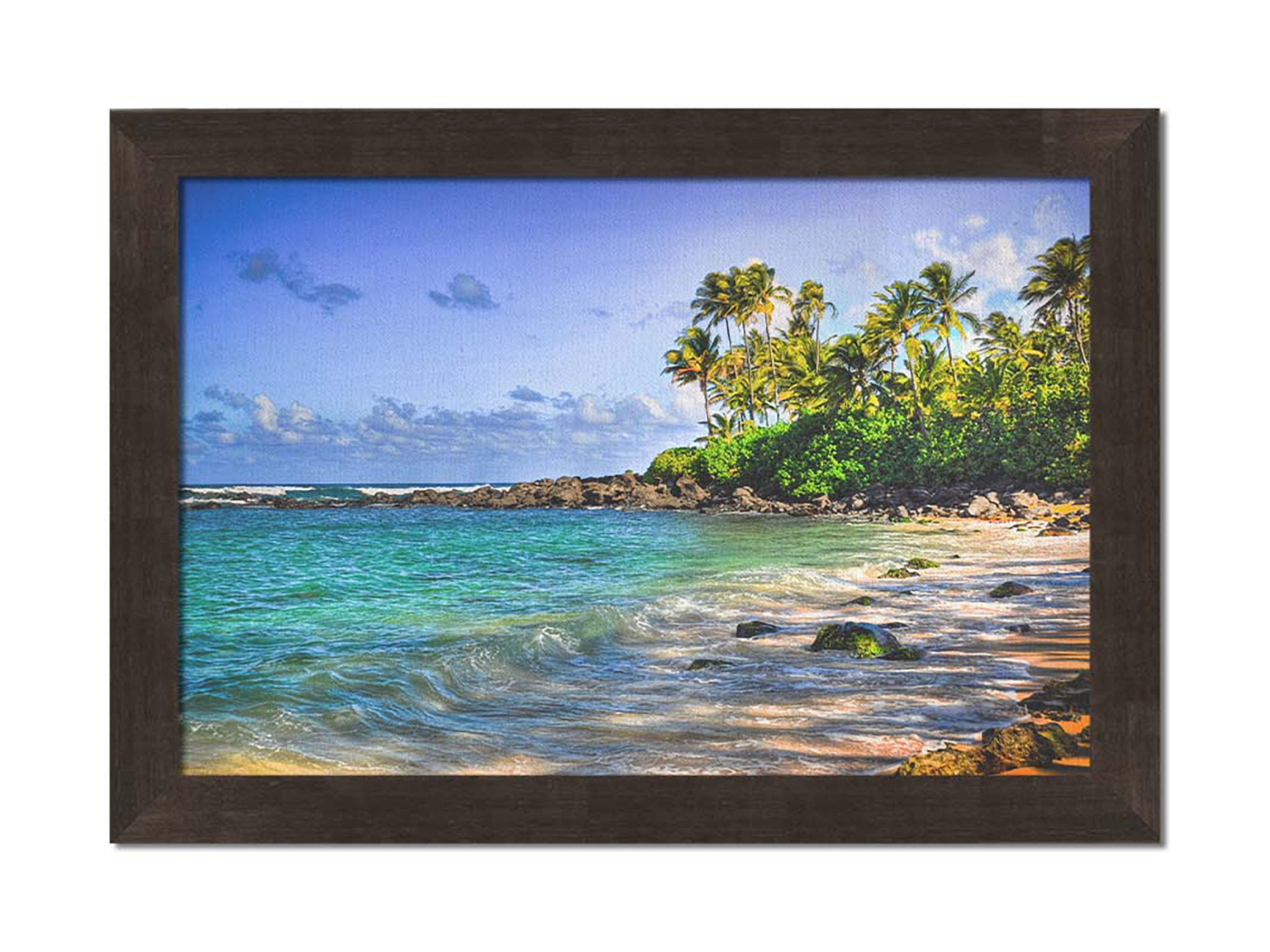 The Finishing Touch Turtle Beach by Kelly Wade. Paper Print - Mounted ...