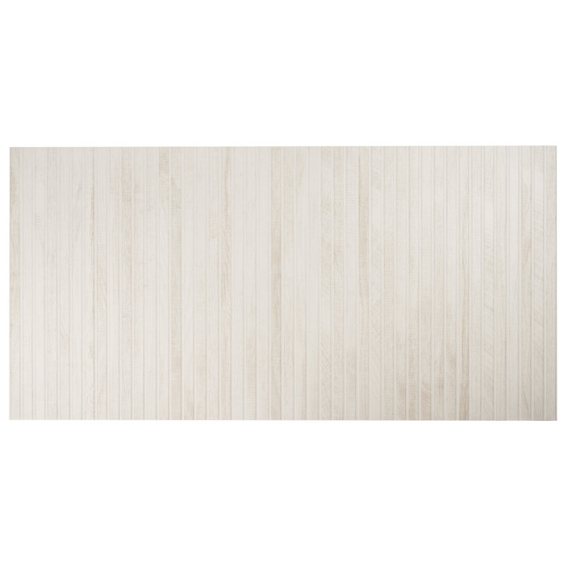 Bond Tile Auburn Ribbon 24 in. x 48 in. Porcelain Ribbed Wood Look Wall ...