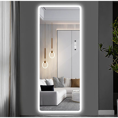 fitting room mirror size