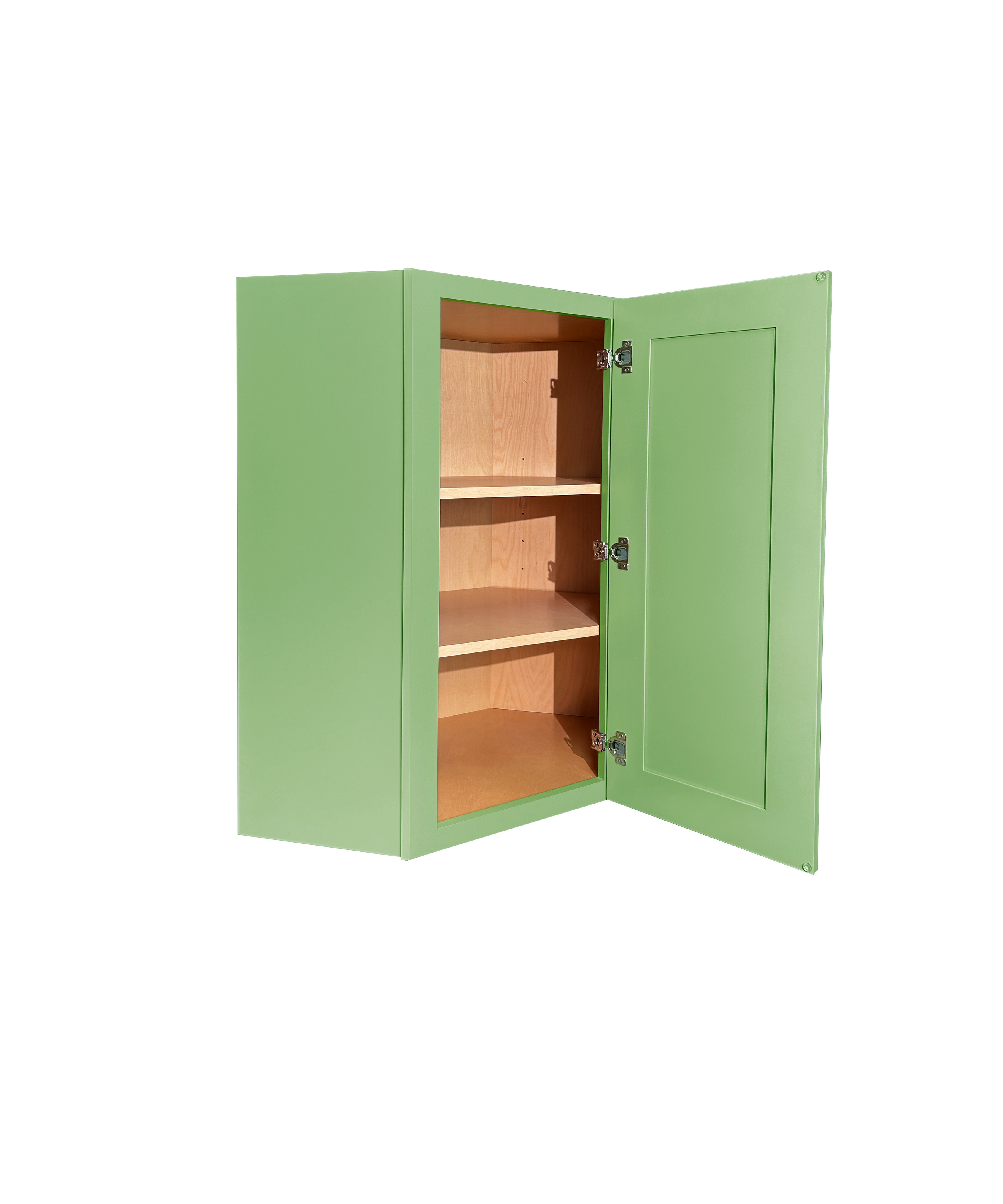 L & C Cabinetry VAB Right Hand Swing 24'' W Plywood Corner Base Cabinet Ready-to-Assemble | Wayfair