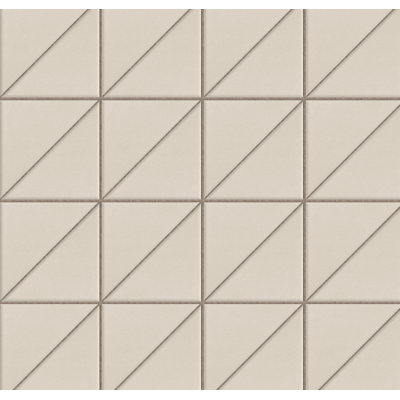 Low Art Tile Tri-Full Ceramic Grid Mosaic Tile | Perigold
