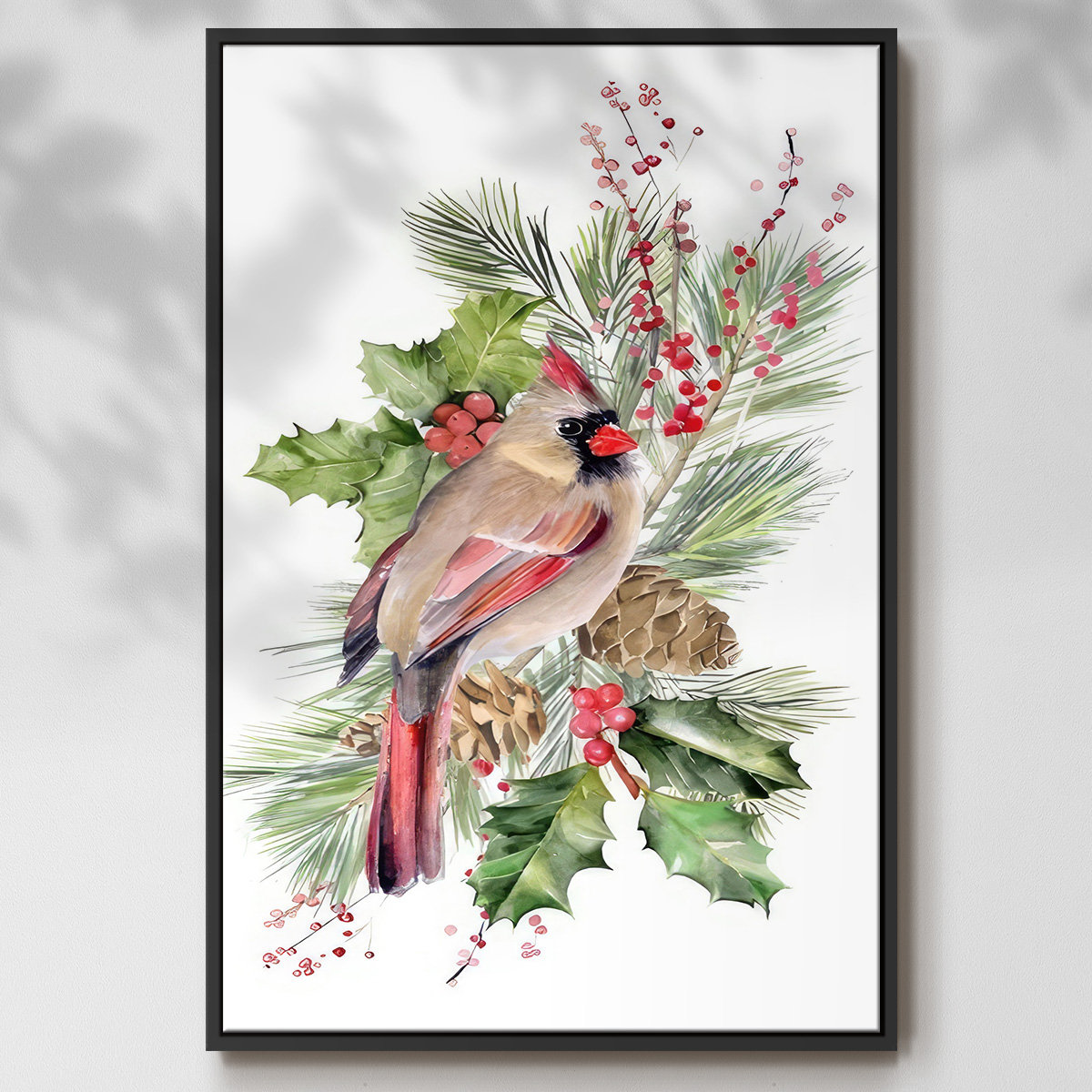 The Holiday Aisle® Cardinal Holly Christmas Collection B | Wayfair