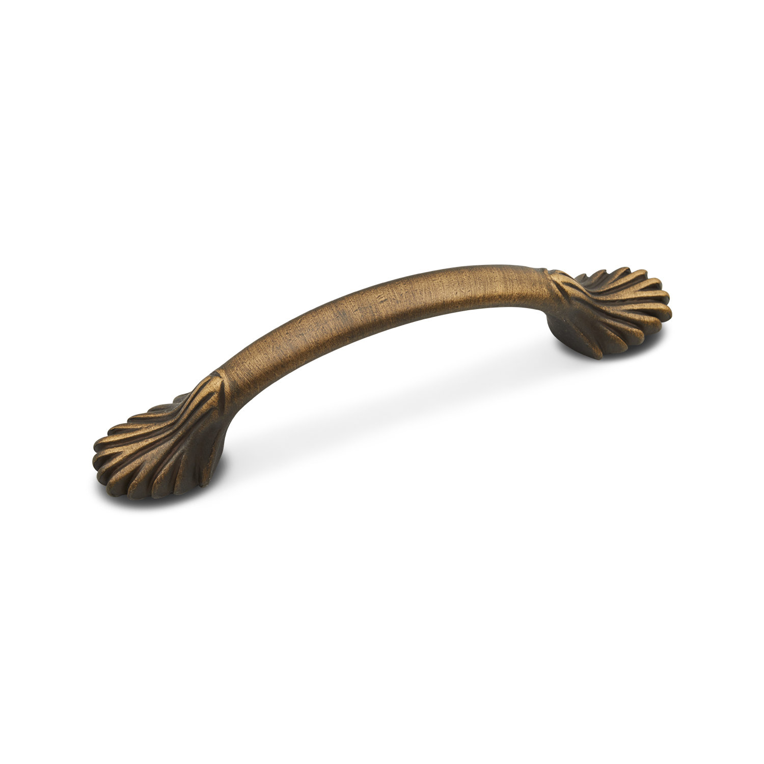 Rk International Feathered Shell Ends 3" Center to Center Arch Pull CP ...