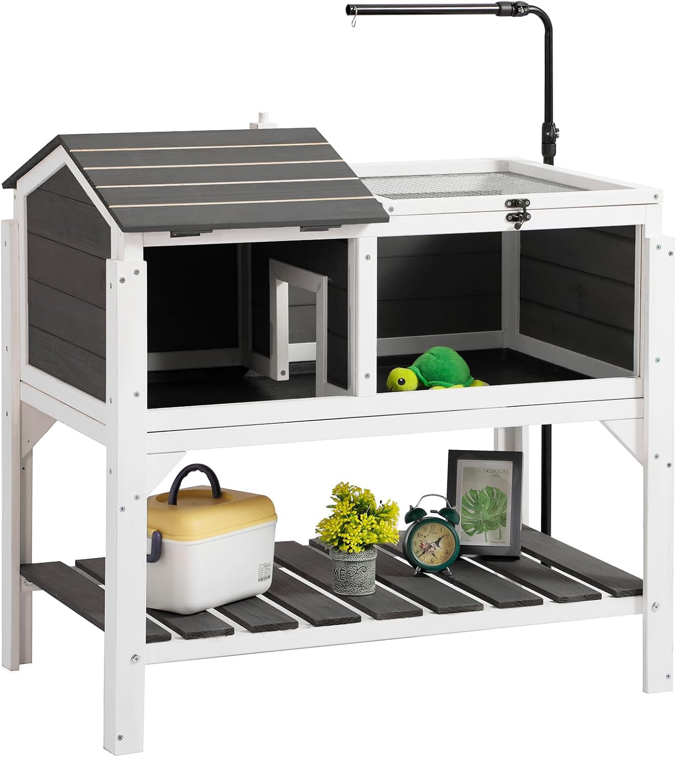 Tucker Murphy Pet™ Tortoise Habitat Indoor Outdoor with Detachable Legs ...