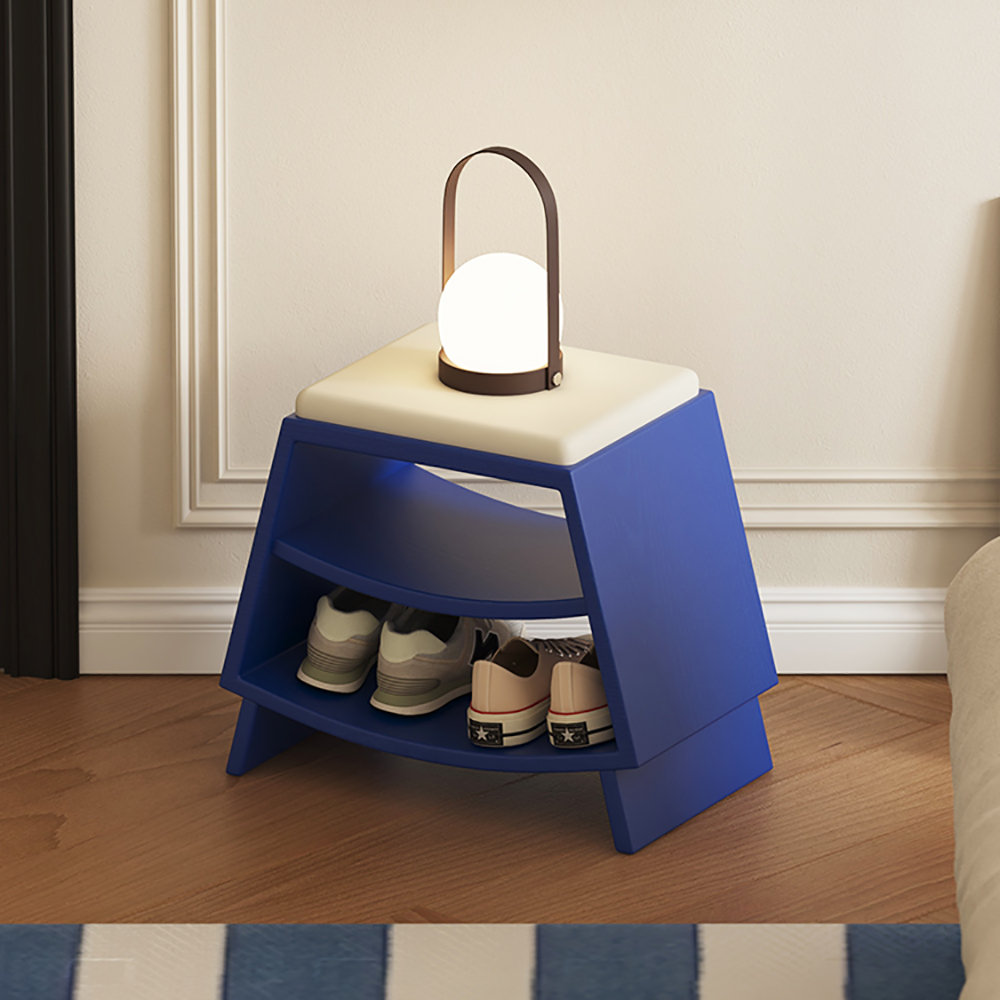 interanest 19.7in A one-person shoe stool | Wayfair