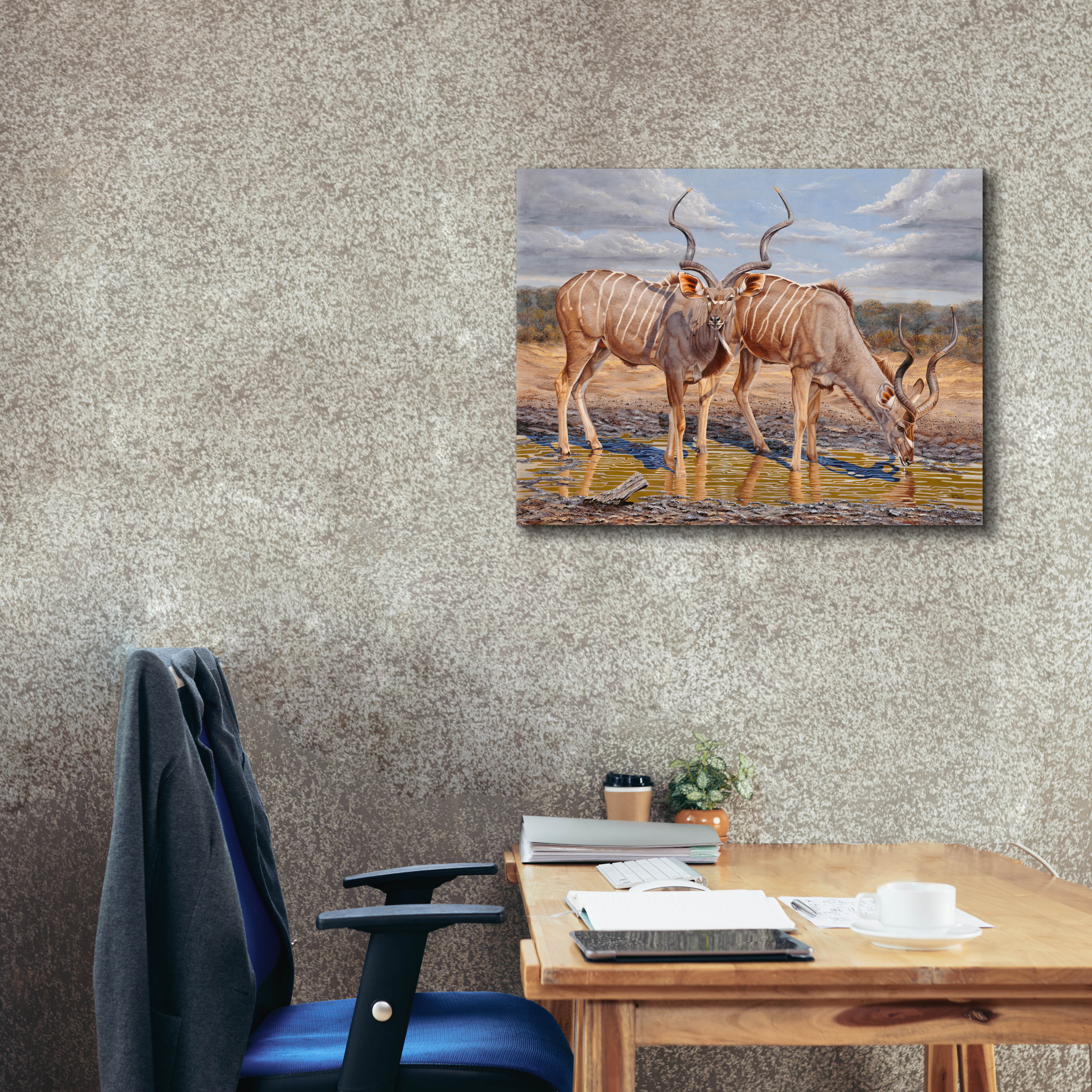 Loon Peak® A Twist In Time' by Delene Lambert Canvas Wall Art | Wayfair