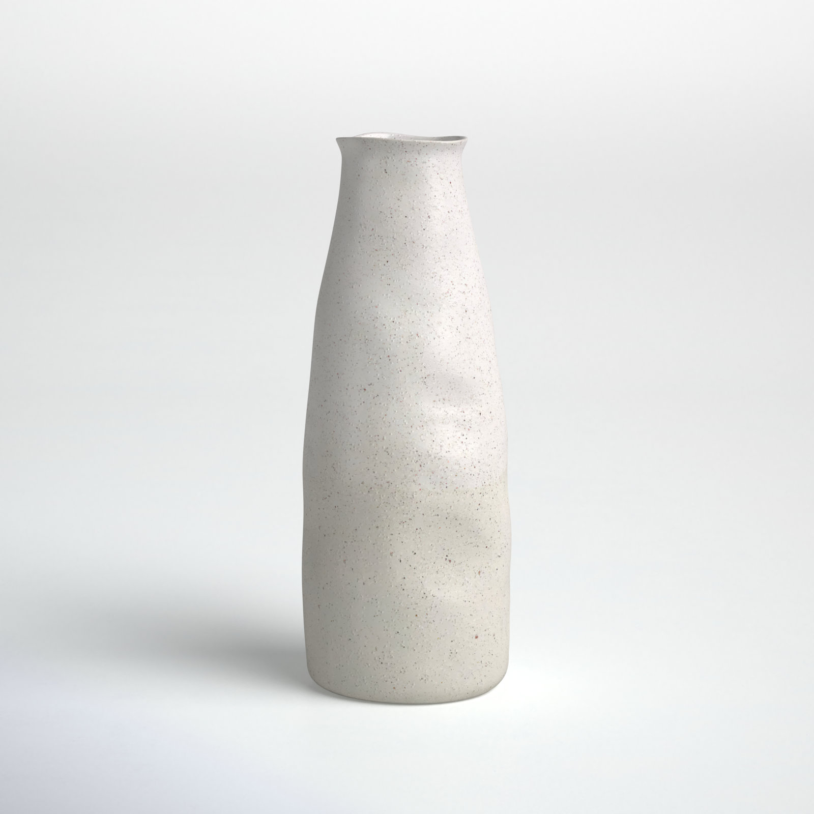 Birch Lane™ Geddes Ceramic Abstract Wavy Vase | Wayfair