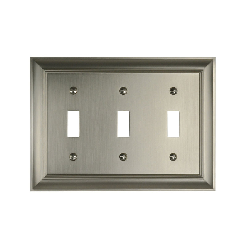 CKP Impressions 3-Gang Toggle Light Switch Wall Plate & Reviews | Wayfair