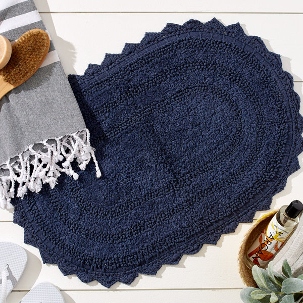 Dakota Fields Cotton Reversible Bath Mat & Reviews | Wayfair
