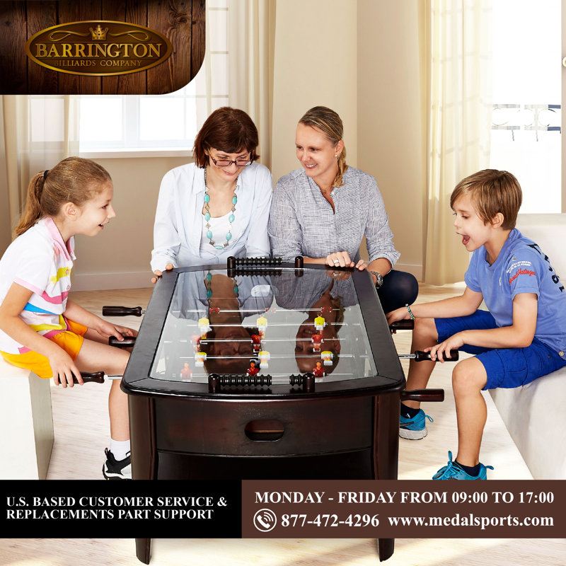 Barrington Billiards Company Barrington 42” Foosball Coffee Table with ...