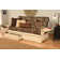 Winston Porter Johnte Full 80" Futon Frame and Mattress with Drawer set ...