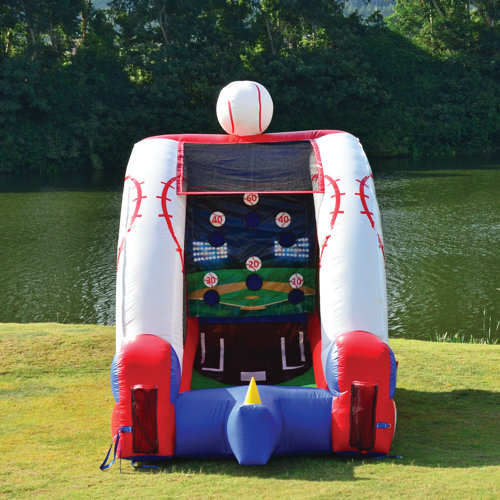 JumpOrange Baseball Target Game Inflatable for Kids and Adults (with ...