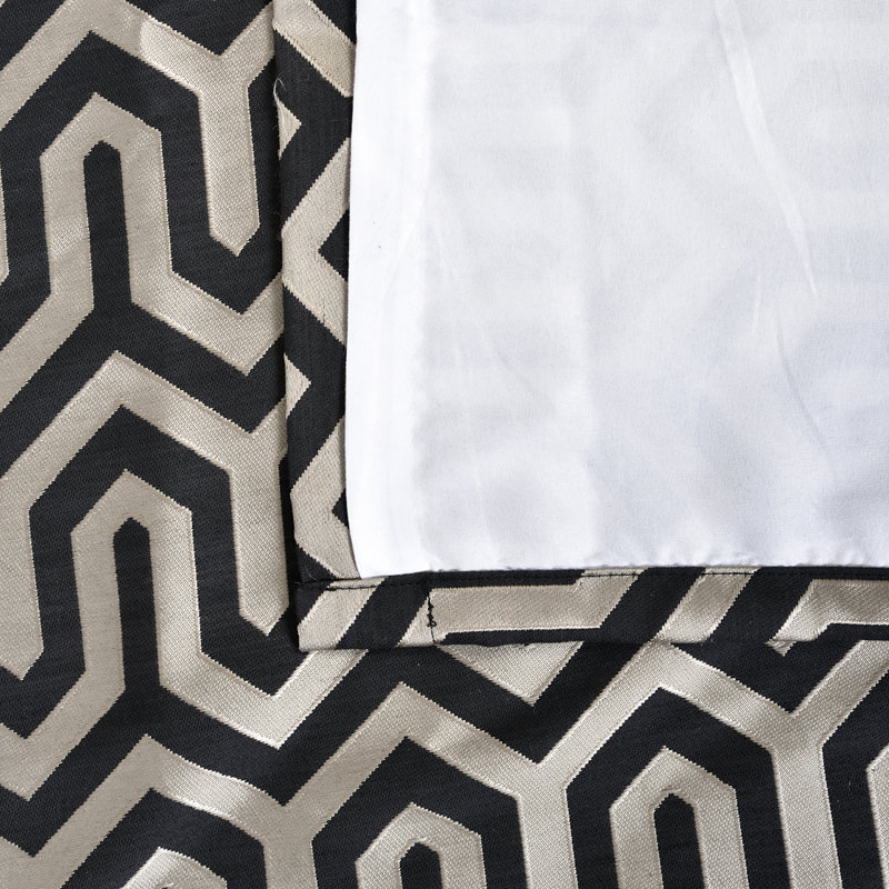 George Oliver Dighton Polyester Room Darkening Curtain Panel & Reviews ...