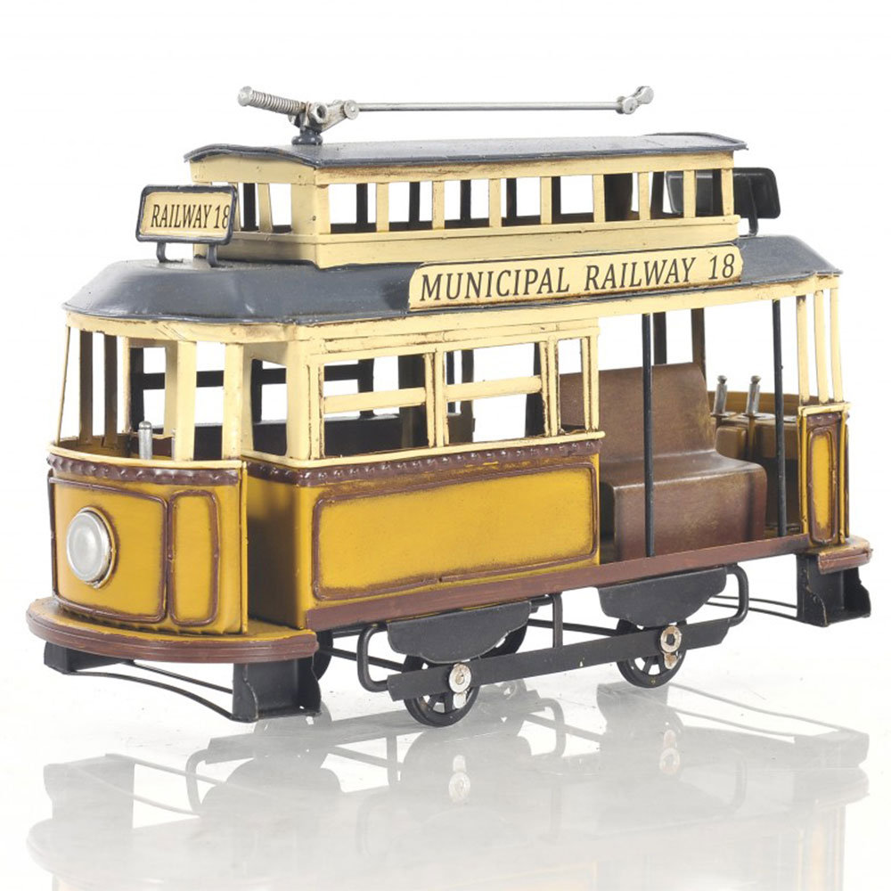 ZeaZu Railway Cable Car Sculpture | Wayfair