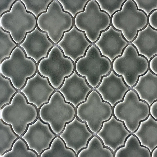 Medici & Co. Rimini Porcelain Arabesque Mosaic Tile | Wayfair