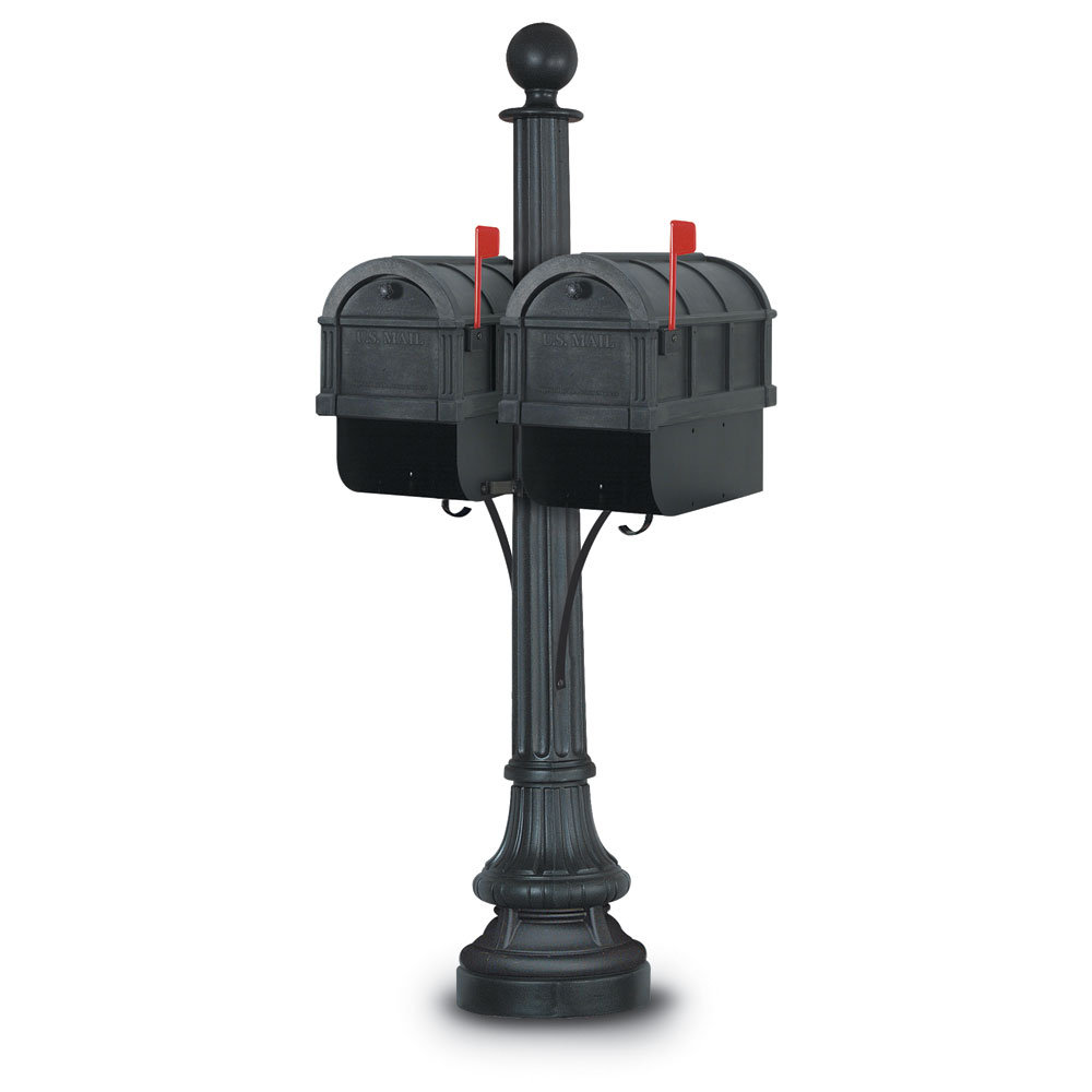 Postal Products Unlimited, Inc. Warwick Mounted Multi-Family Mailbox ...