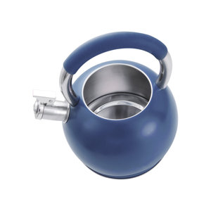 HAUS ROLAND 3.2 Quarts Stainless Steel (18/10) Whistling Stovetop Tea ...