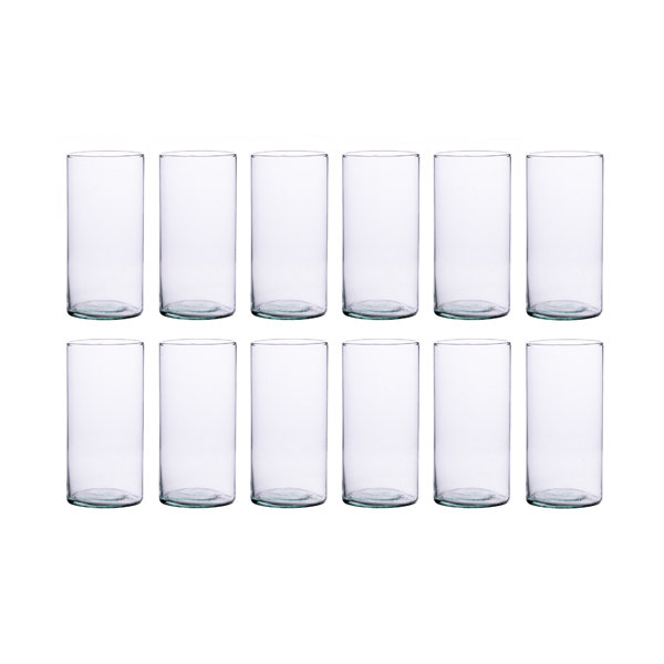 Symple Stuff Glass Cylinder Set 12X14/6,8Cm | Wayfair.co.uk