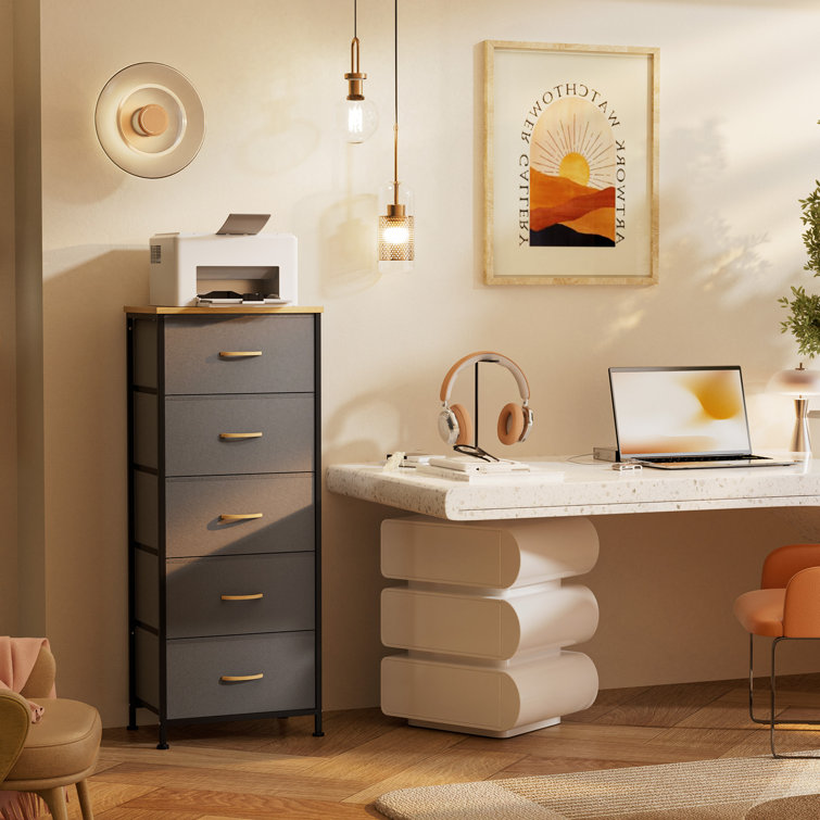 Mercer41 Dresser for Bedroom with 5 Drawer, Tall Storage Tower for ...