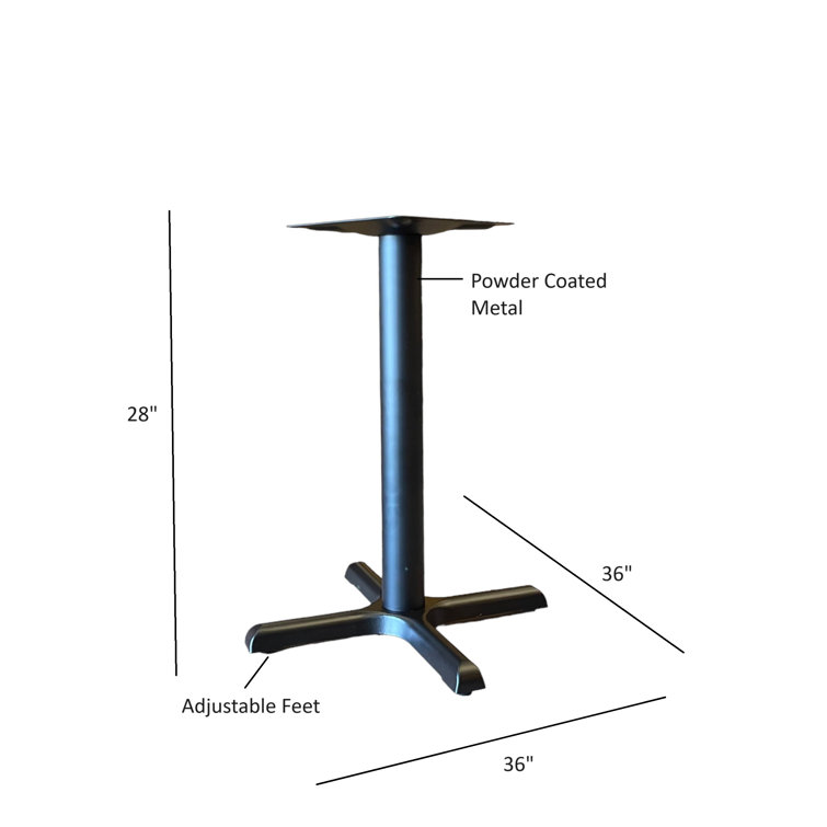 Heirloum(tm) Adjustable Pedestal Table Base - Wayfair Canada