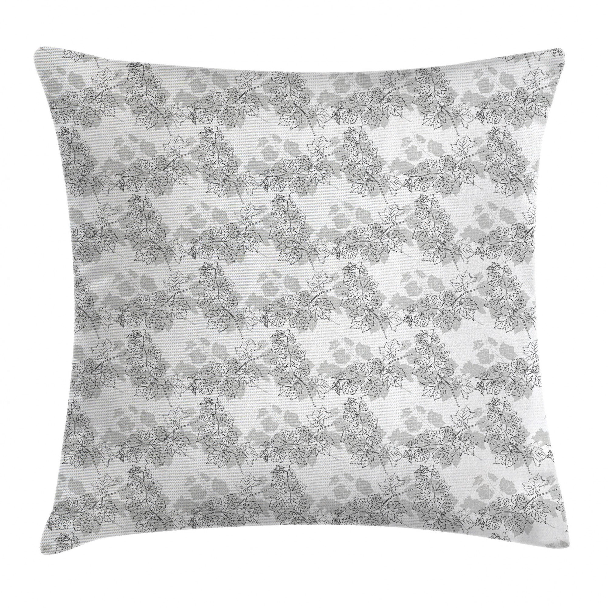 Ambesonne Grey Throw Pillow Cushion Cover, Spherical Disc Shaped ...