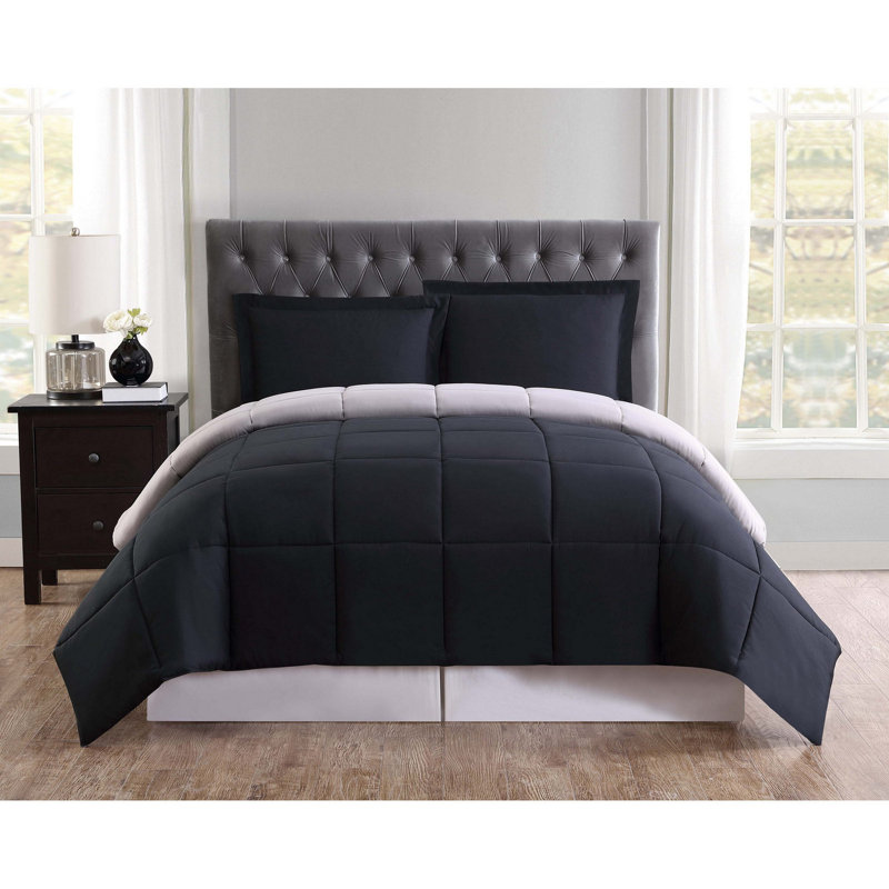 Truly Soft Everyday Microfiber Reversible Comforter Set & Reviews | Wayfair