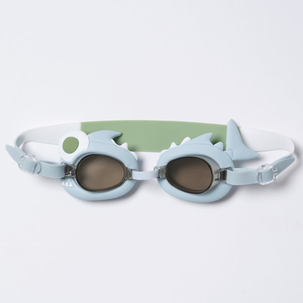 Sunnylife: Mini Swim Goggles - Shark Tribe - Blue/Green, Water & Pool ...