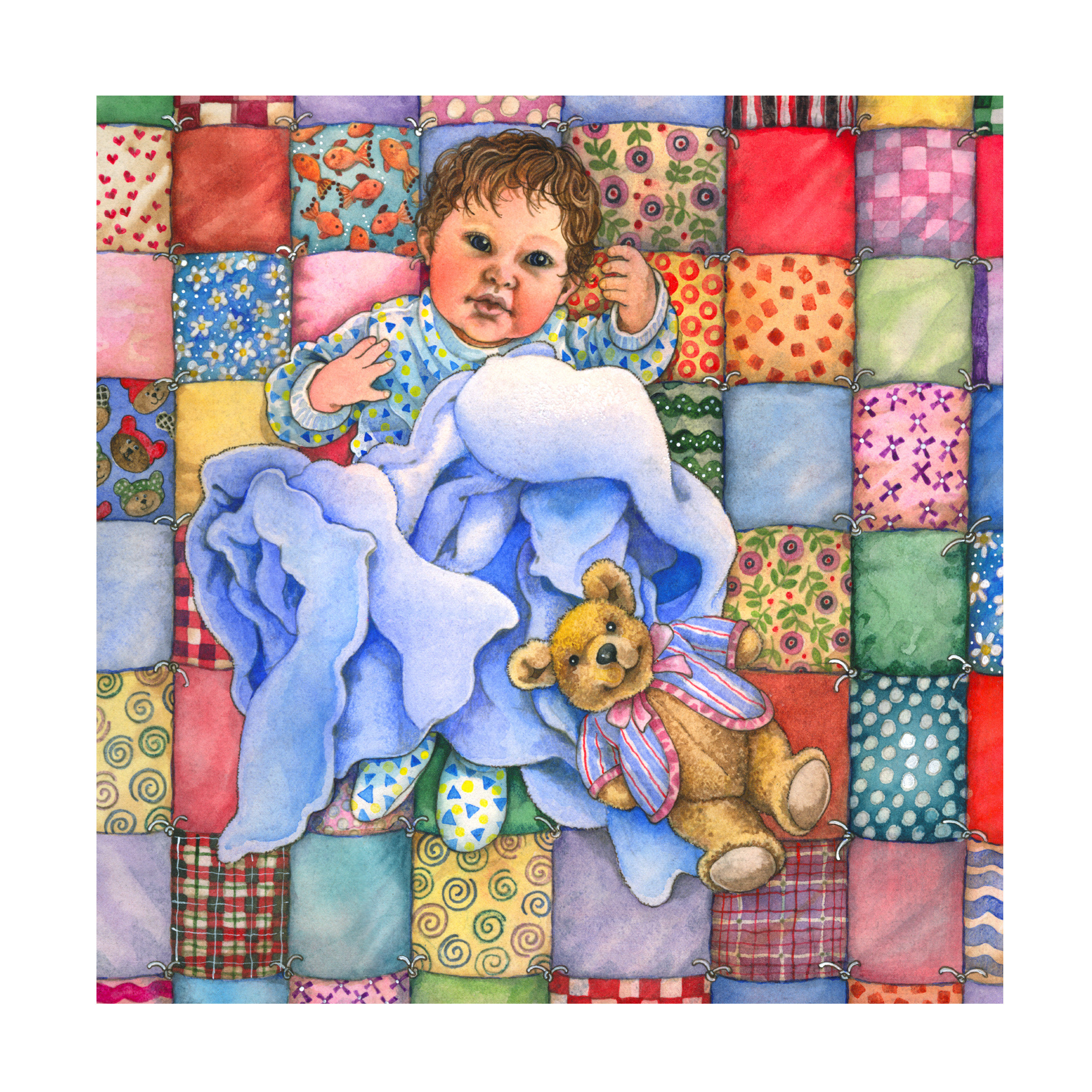 Winston Porter Baby Bartholomew On Canvas by Wendy Edelson Canvas Art ...