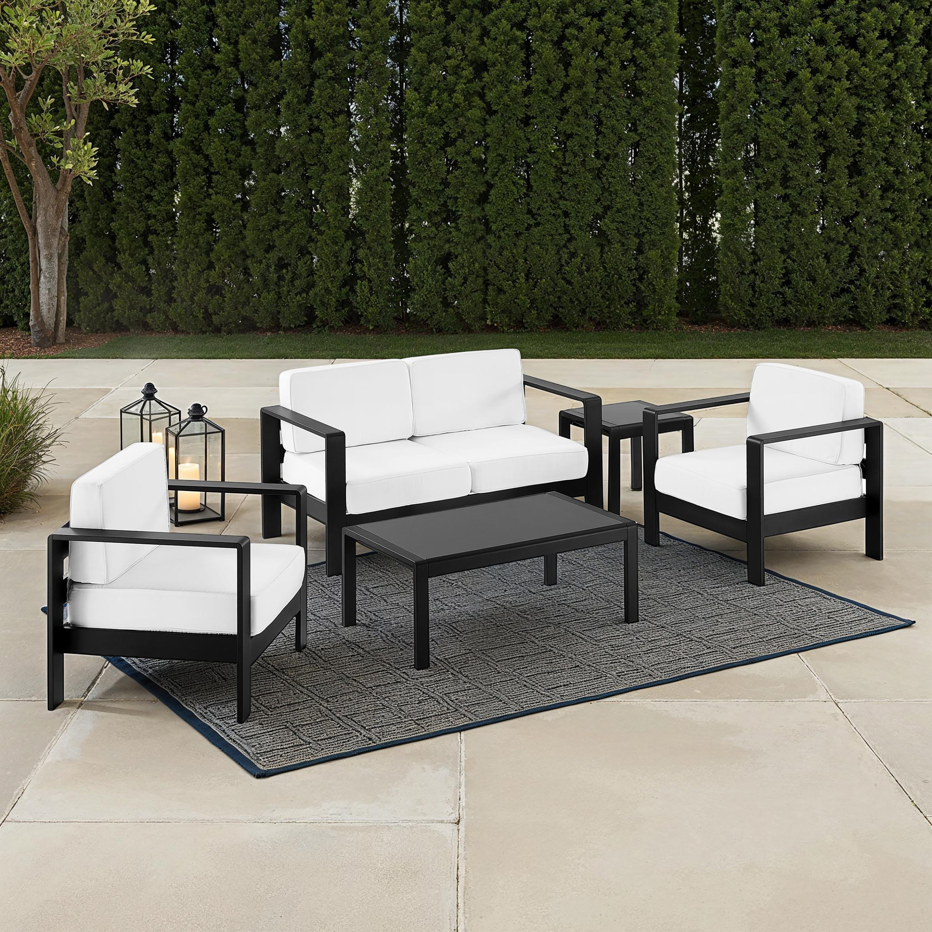 Ebern Designs Saylem 5 Piece Sofa Seating Group with Cushions | Wayfair