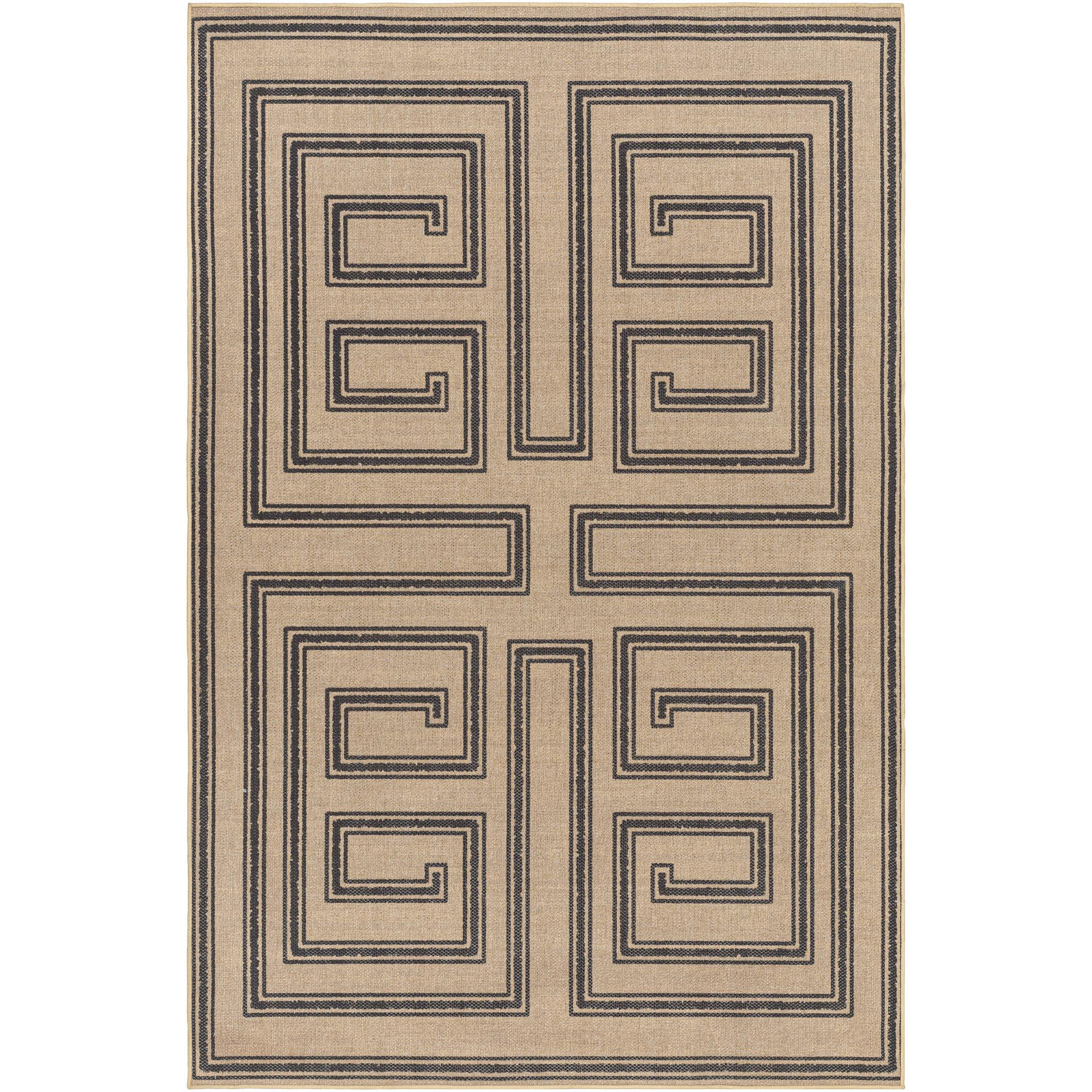 Wade Logan Carah Khaki Machine Washable Area Rug - Wayfair Canada