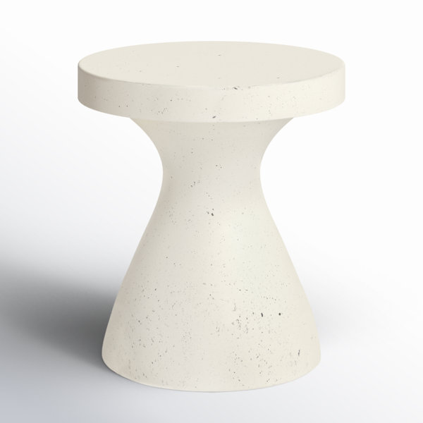 Joss & Main Dodger Round Concrete Outdoor Side Table & Reviews | Wayfair