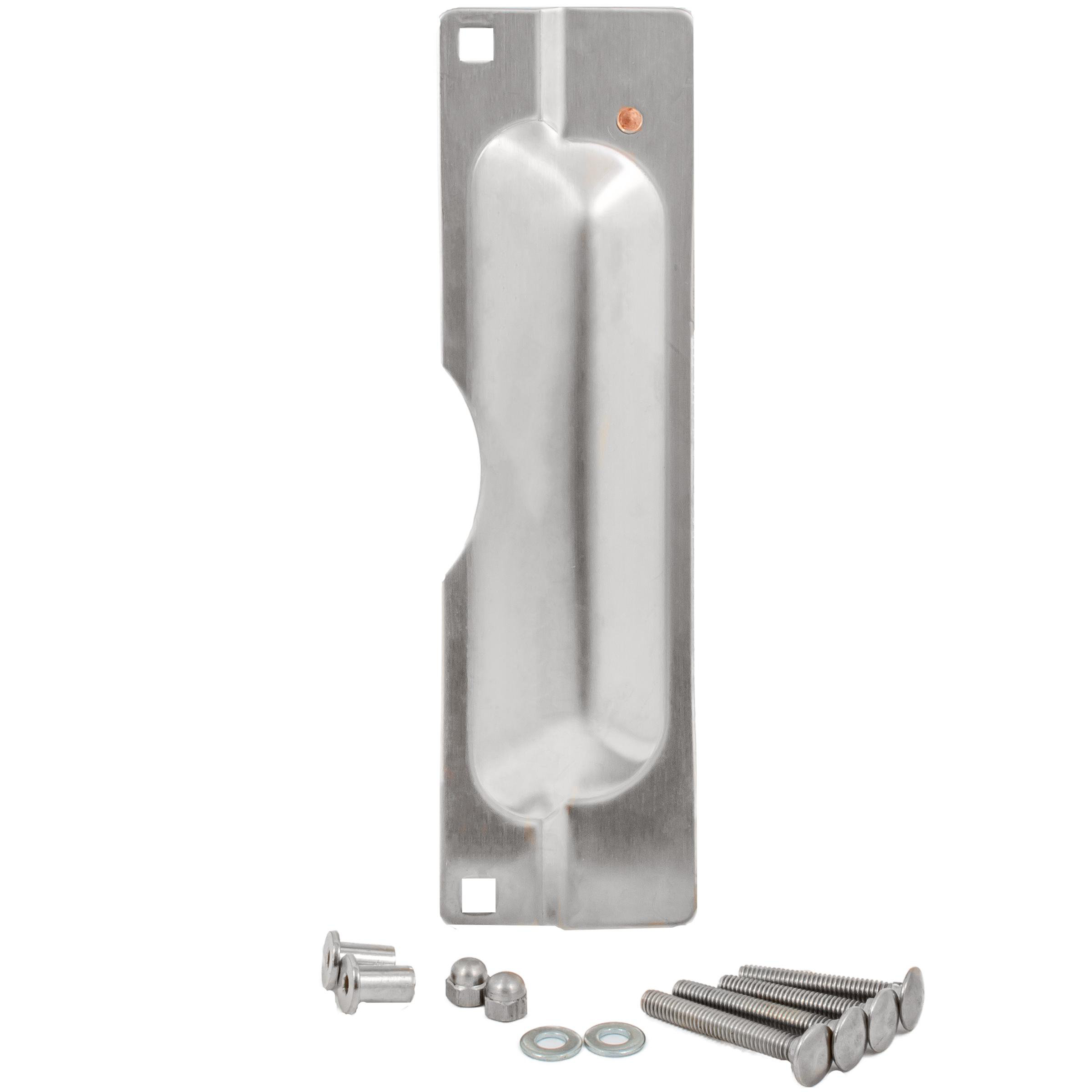 Stone Harbor Hardware Latch Bolt Protector With Security Pin, 3" X 11 ...