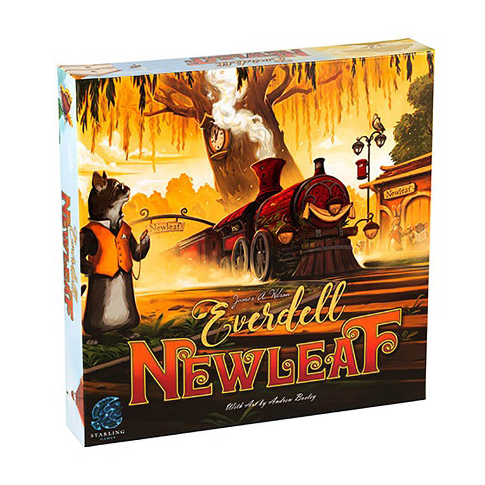 ACD Toys Everdell Newleaf Train Station Board Game for 1 to 4 Players ...