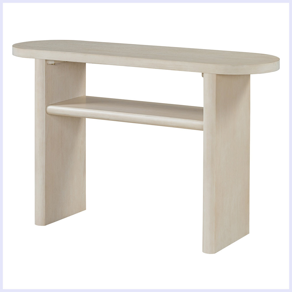 Latitude Run® Modern Elegant Minimalist Console Table with Rounded ...