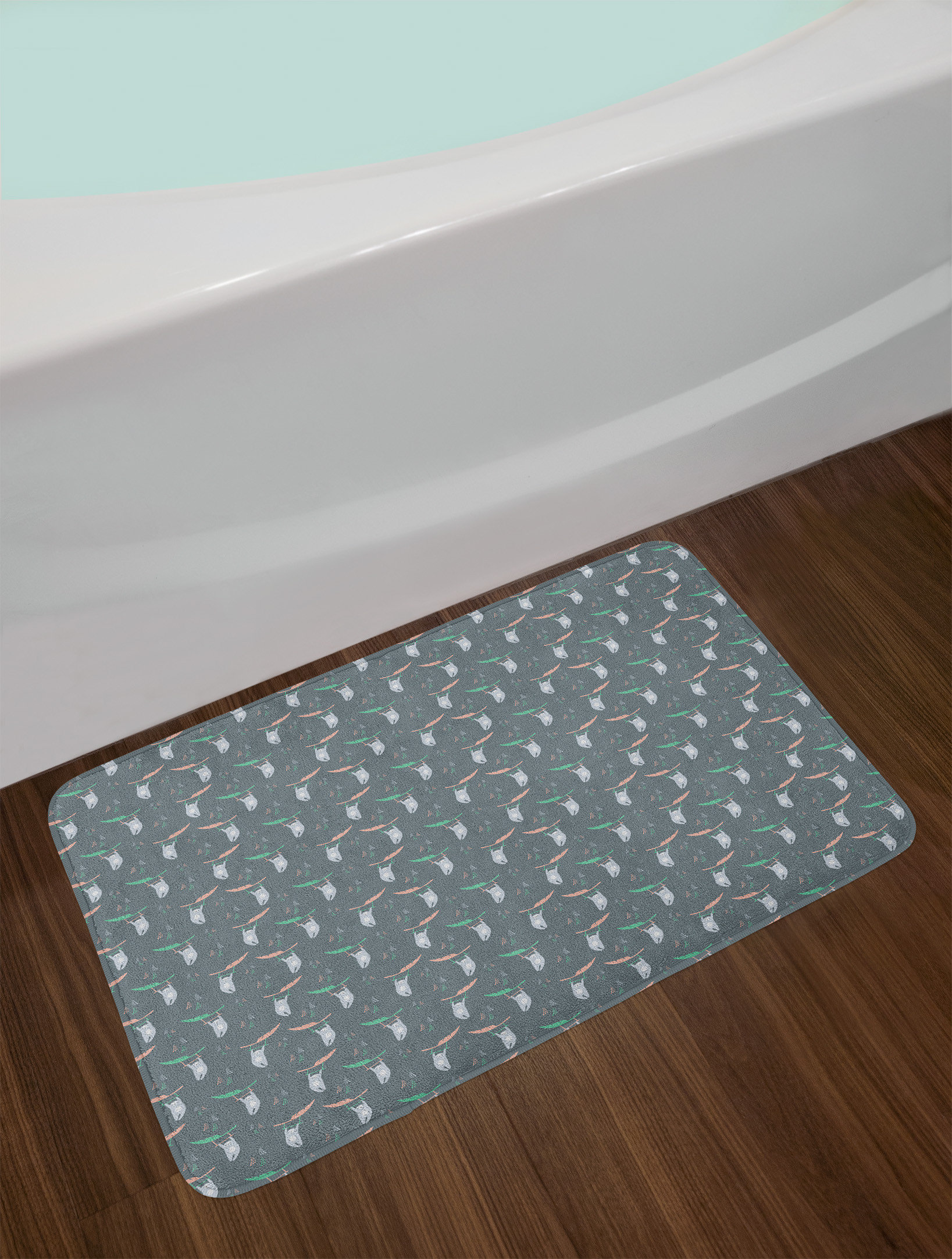 East Urban Home Keevah Bath Mat | Wayfair
