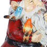 Exhart Solar Bird Whispering Waldo Gnome Statue with LED Birds, 11.75 ...