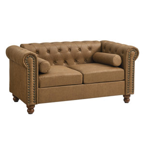 Alcott Hill® Classic Traditional Living Room Upholstered Sofa with high ...
