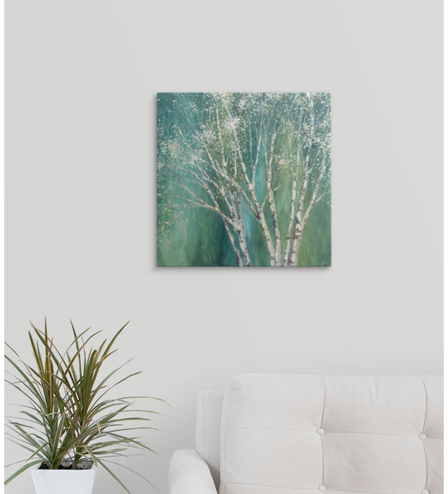 Great Big Canvas Blue Birch " Blue Birch II " by Julia Purinton ...