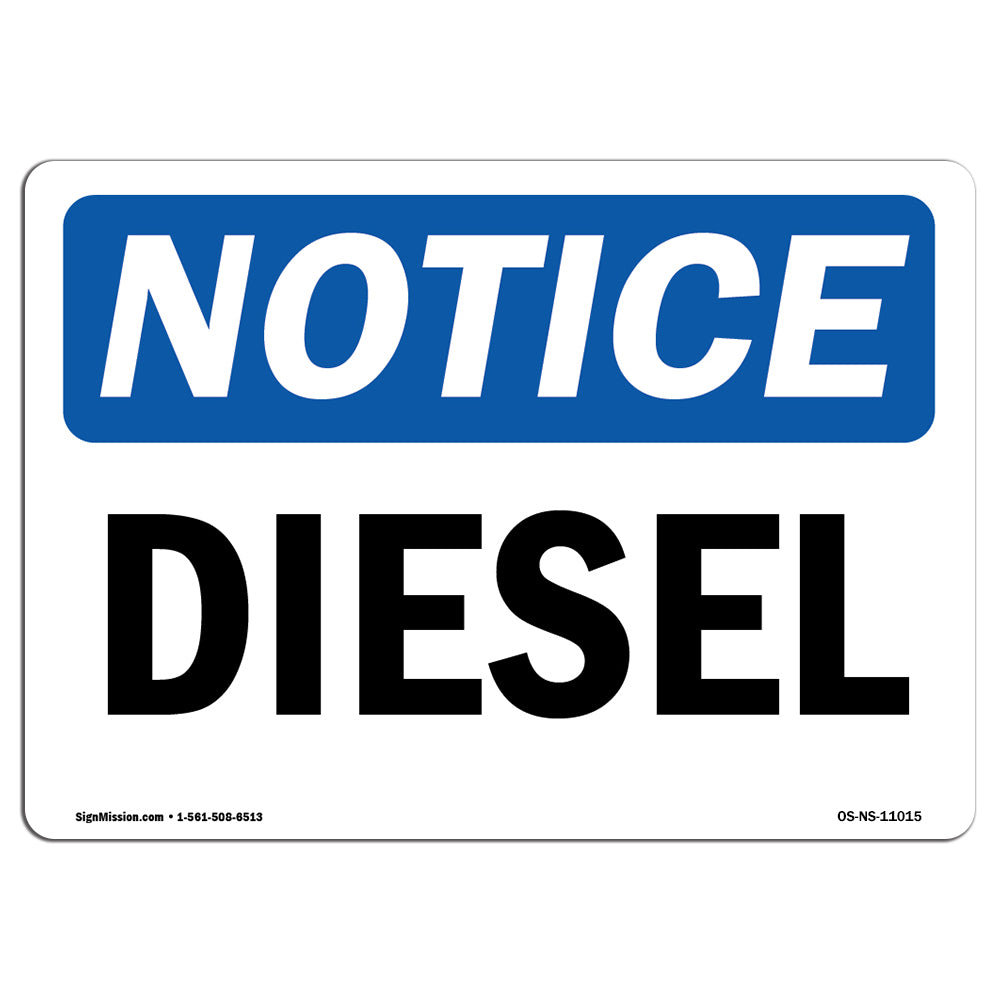 SignMission OSHA Notice - Diesel Sign | Wayfair