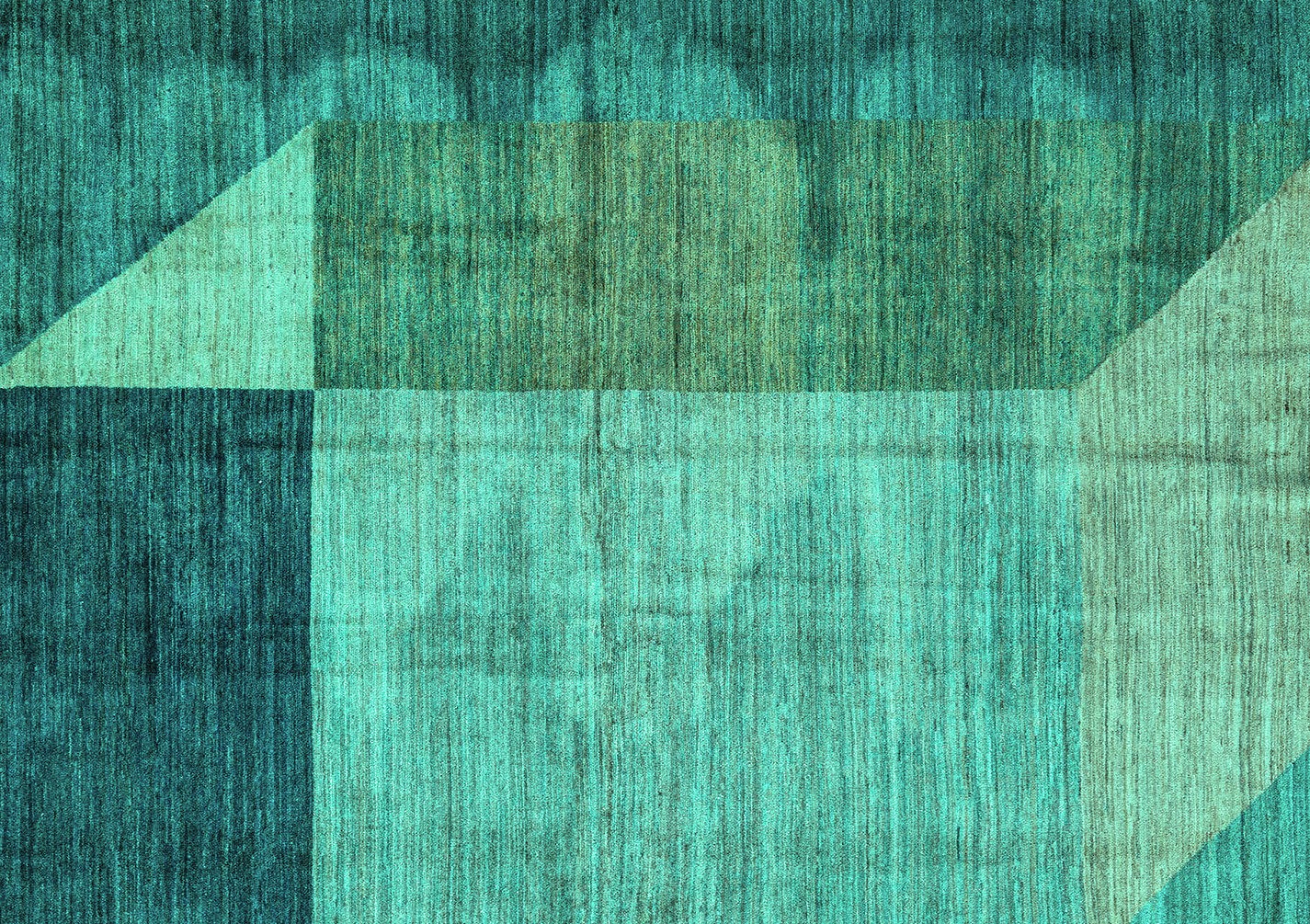 Corrigan Studio® Abstract 4936 Turquoise Machine Washable Area Rugs ...