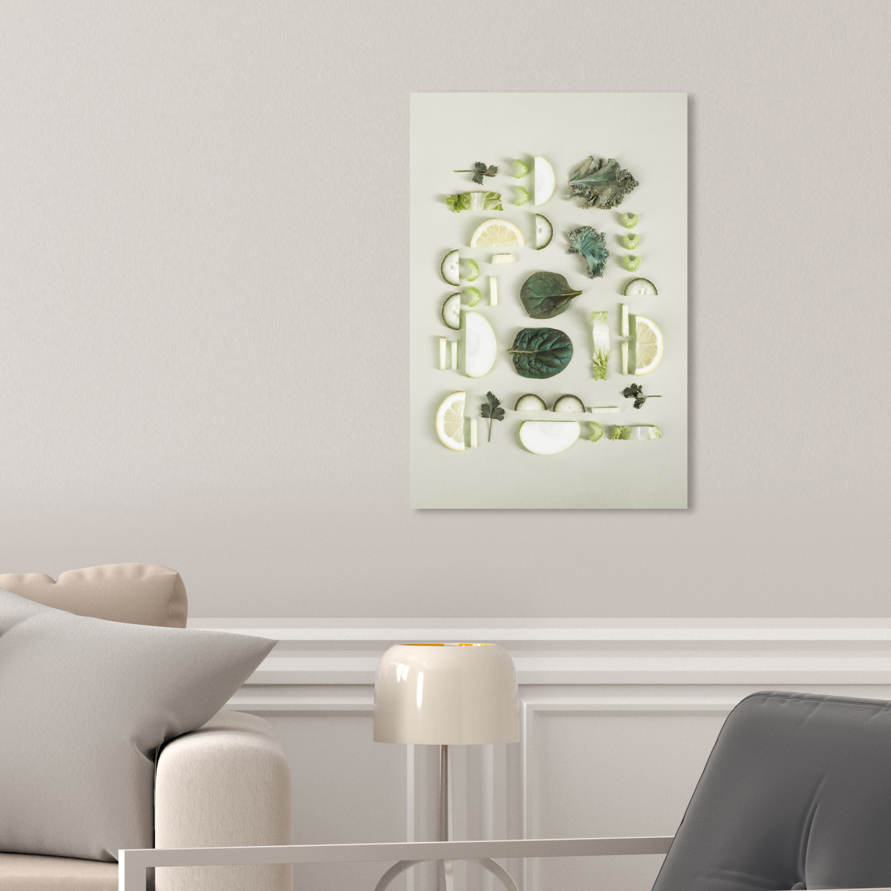 Oliver Gal Food and Cuisine Muted Green Lifestyle Fruits - Photograph ...