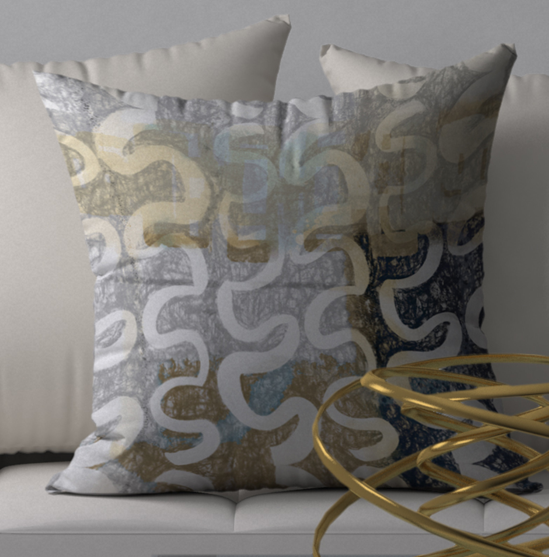 LeRoi Products Power Exciting Square Pillow Cover & Insert | Wayfair