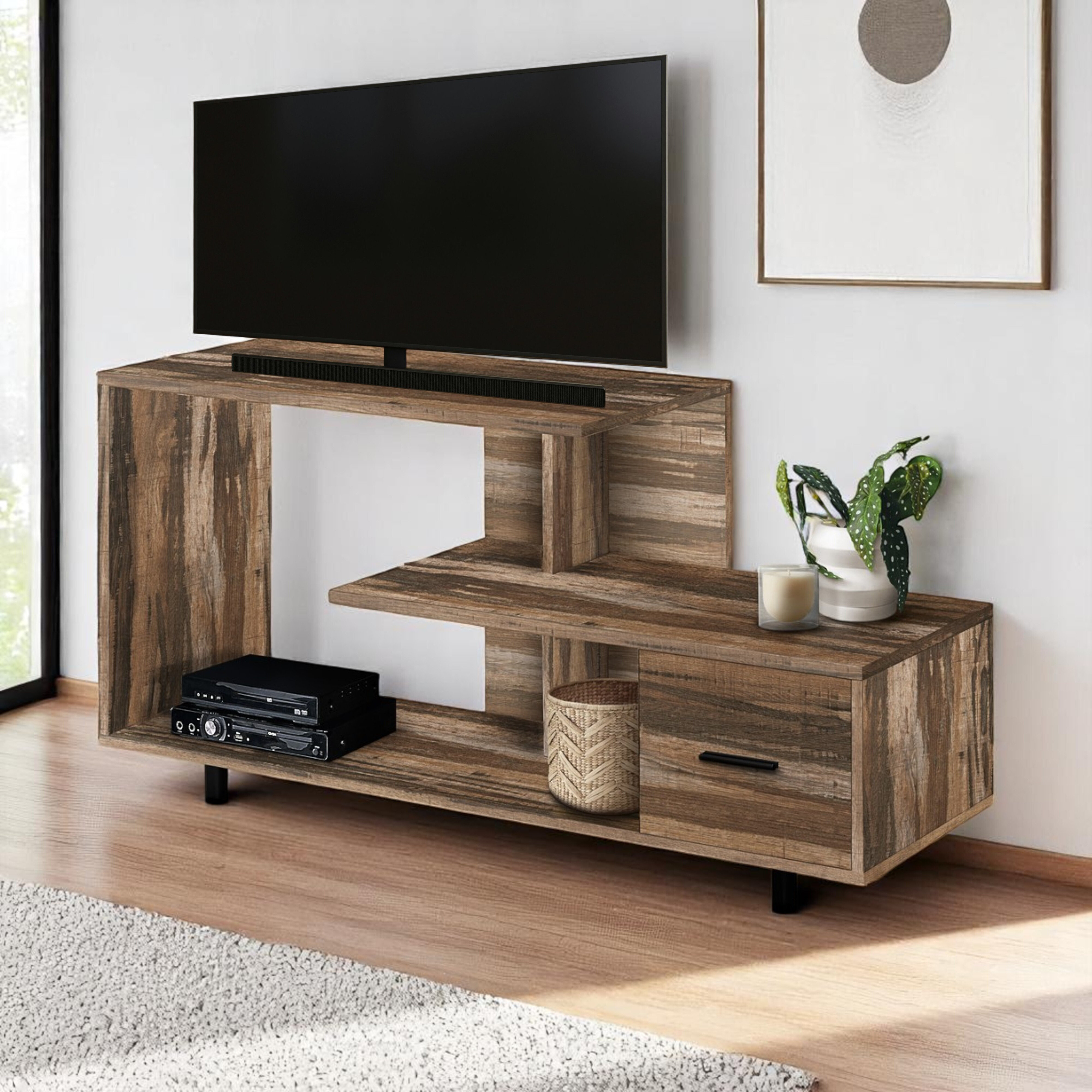 Latitude Run® Eliana 48 Inch TV Stand - Wayfair Canada