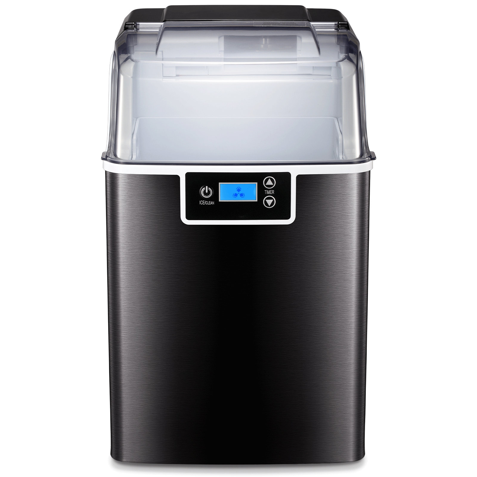R.W.FLAME 44 Lb. lb. Daily Production Nugget Countertop Ice Maker with ...