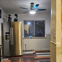 Orren Ellis Tavin 5 - Blade LED Stainless Steel Ceiling Fan with Remote ...