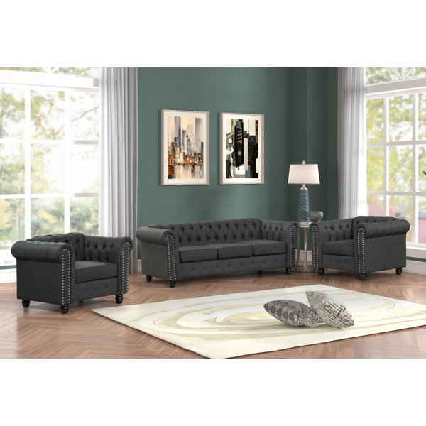 Velvet Living Room Sets & Sofas You'll Love | Wayfair